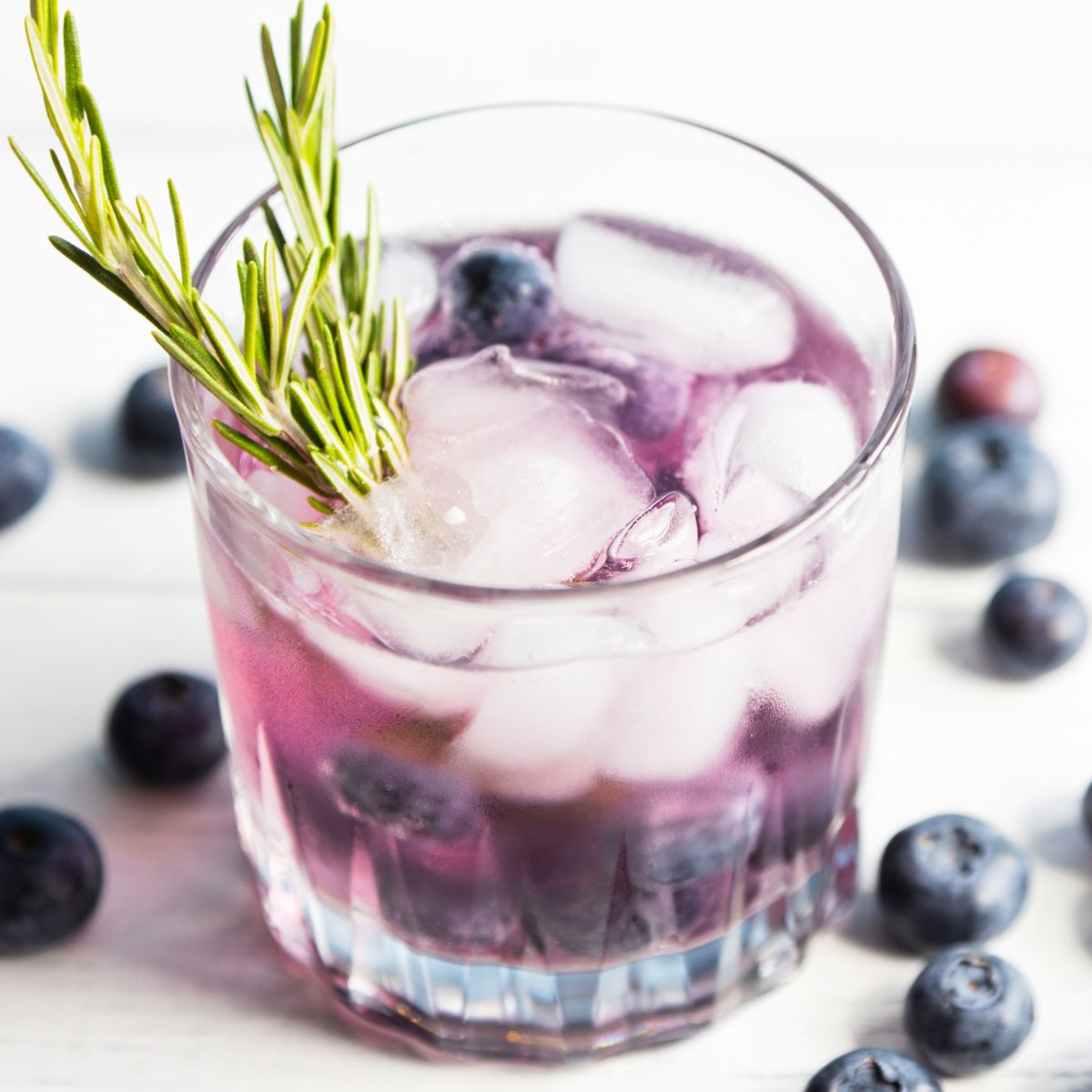 Blueberry Cocktail with Tequila